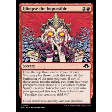 Glimpse the Impossible - Modern Horizons 3 (MH3) - RED | Shopee Philippines