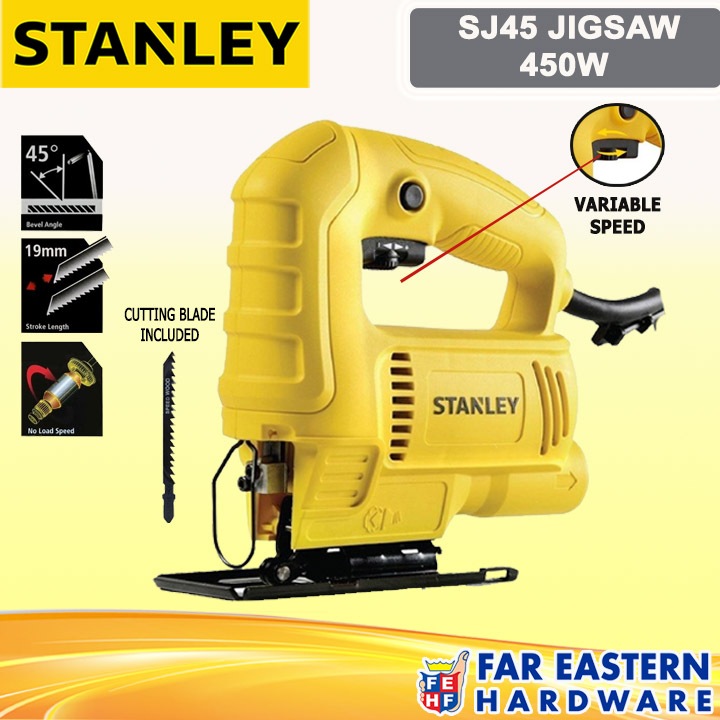 STANLEY SJ45 Jigsaw 450W with Variable Speed STPTCD | Shopee Philippines