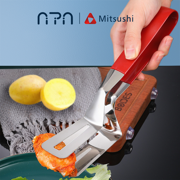 Nipiin Stainless Steel Steak Clamp BBQ Tongs Fried Food Clamp Kitchen ...