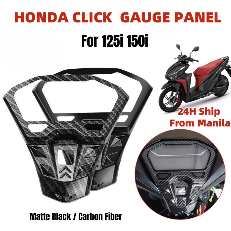 COD HONDA CLICK V2 GAUGE PANEL PROTECTOR COVER GLOSSY HYDRO-DIP FORGED ...