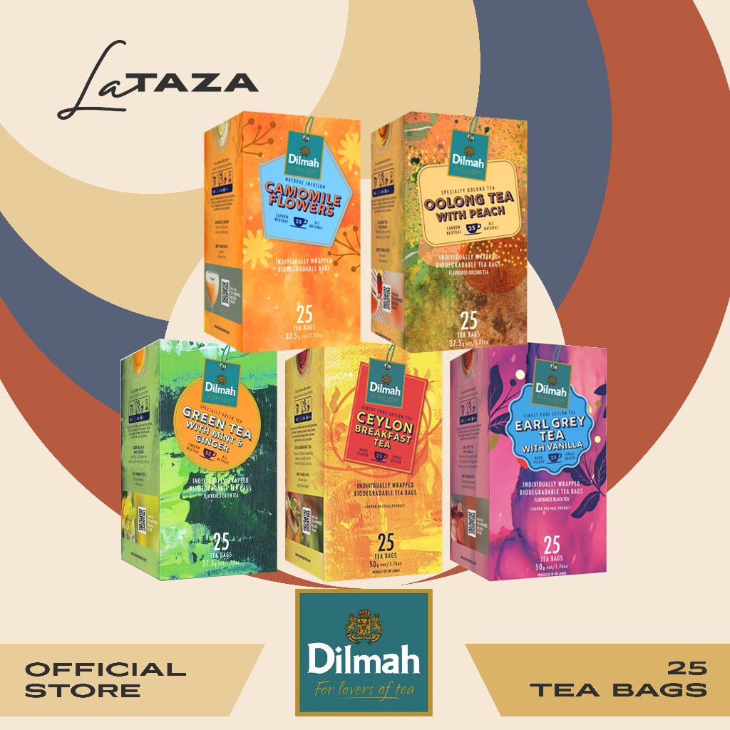Dilmah Yum Teas & Variations (25 Bags) | Shopee Philippines