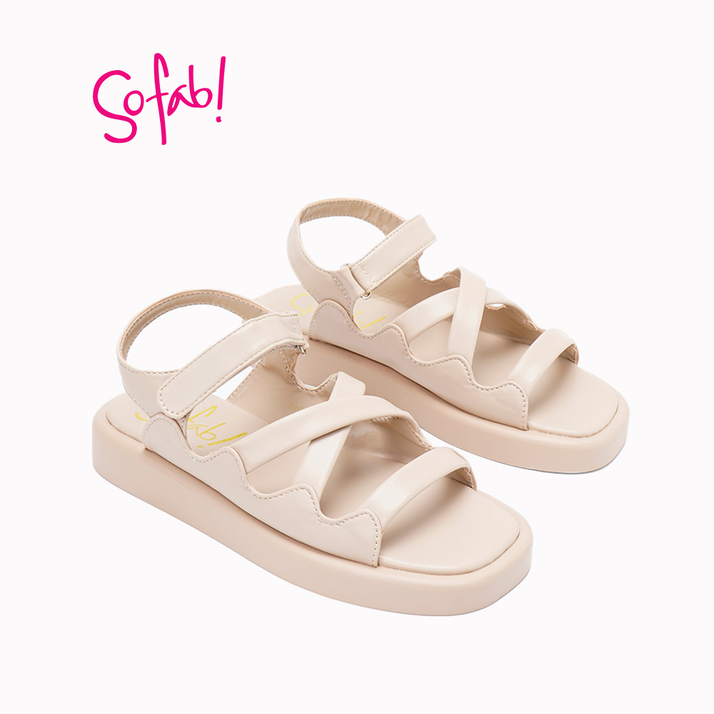 Sofab! Khloe Flat Sandals | Shopee Philippines