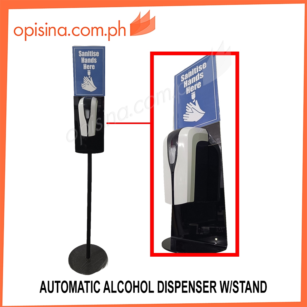 AUTOMATIC ALCOHOL DISPENSER W/STAND | Shopee Philippines