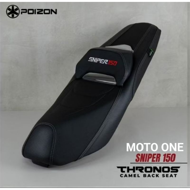 POIZON THRONOS CAMEL BACK SEAT FOR YAMAHA SNIPER 150/155 | Shopee ...