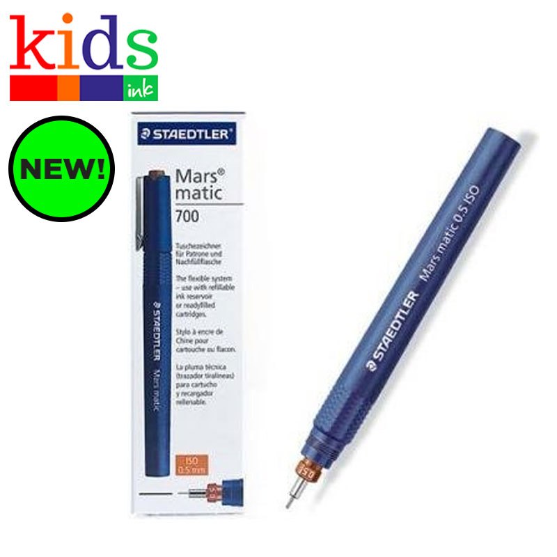 STAEDTLER TECHNICAL PEN 700 M05 0.5MM MARS MATIC - KIDS INK | Shopee ...