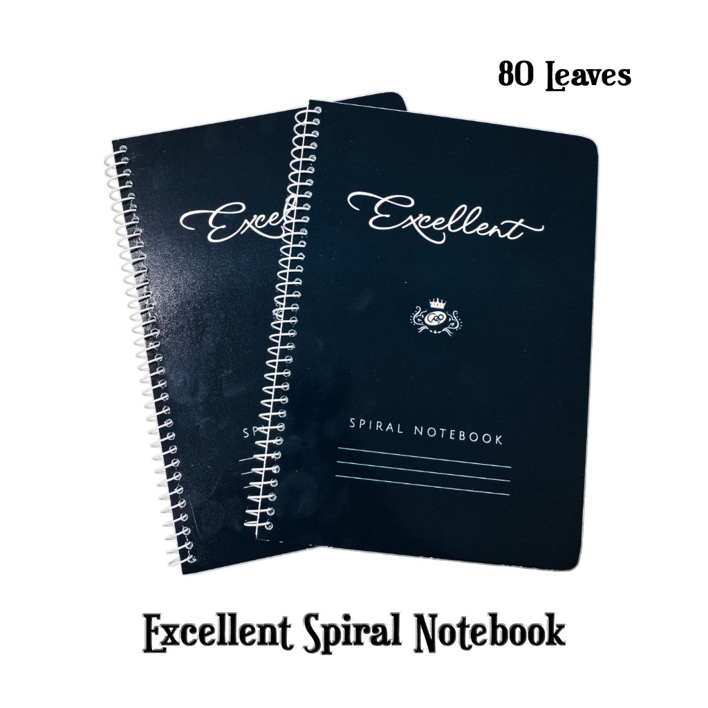 Excellent Premium Spiral Notebook 685 80 Leaves (1 Pad) | Shopee ...