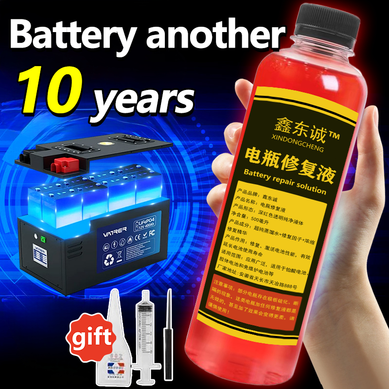 Battery Repair Solution 480ml Battery solution water Battery liquid repair rate 99.9% | Shopee ...