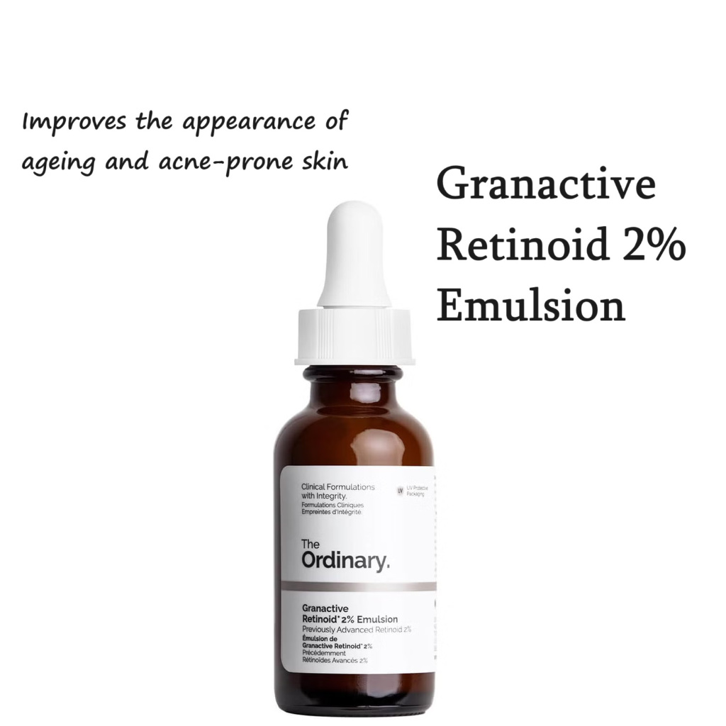 The Ordinary Granactive Retinoid 2%Emulsion, Anti-Ageing, Anti-Acne ...