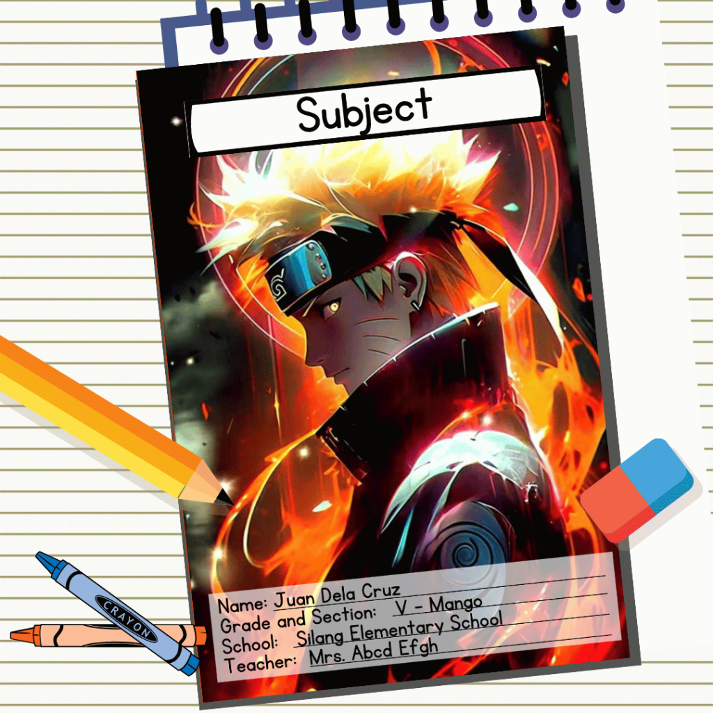 Naruto Notebooks Writing and Composition A5 size | Shopee Philippines