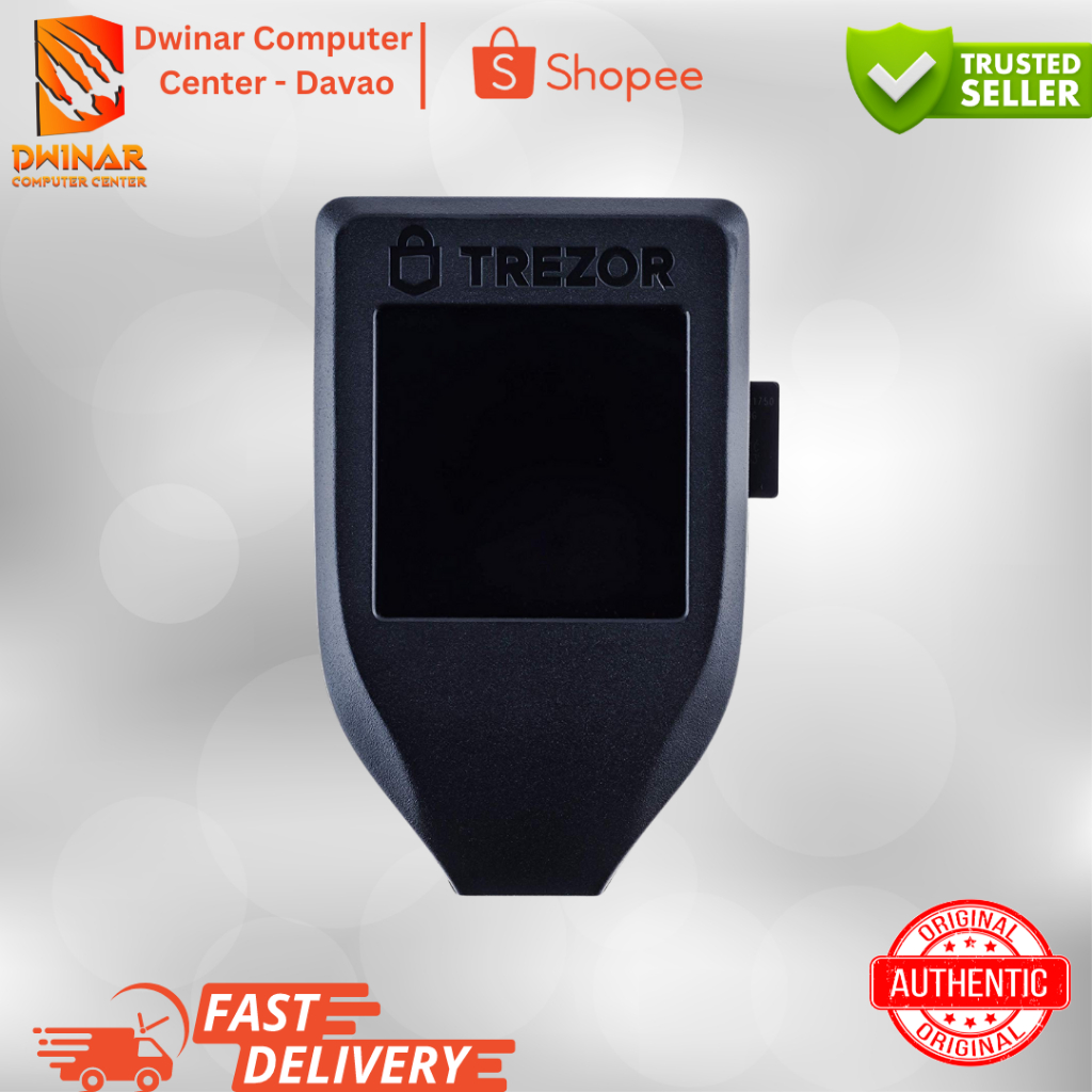 Trezor Model T - Hardware Wallet (Black) | Shopee Philippines