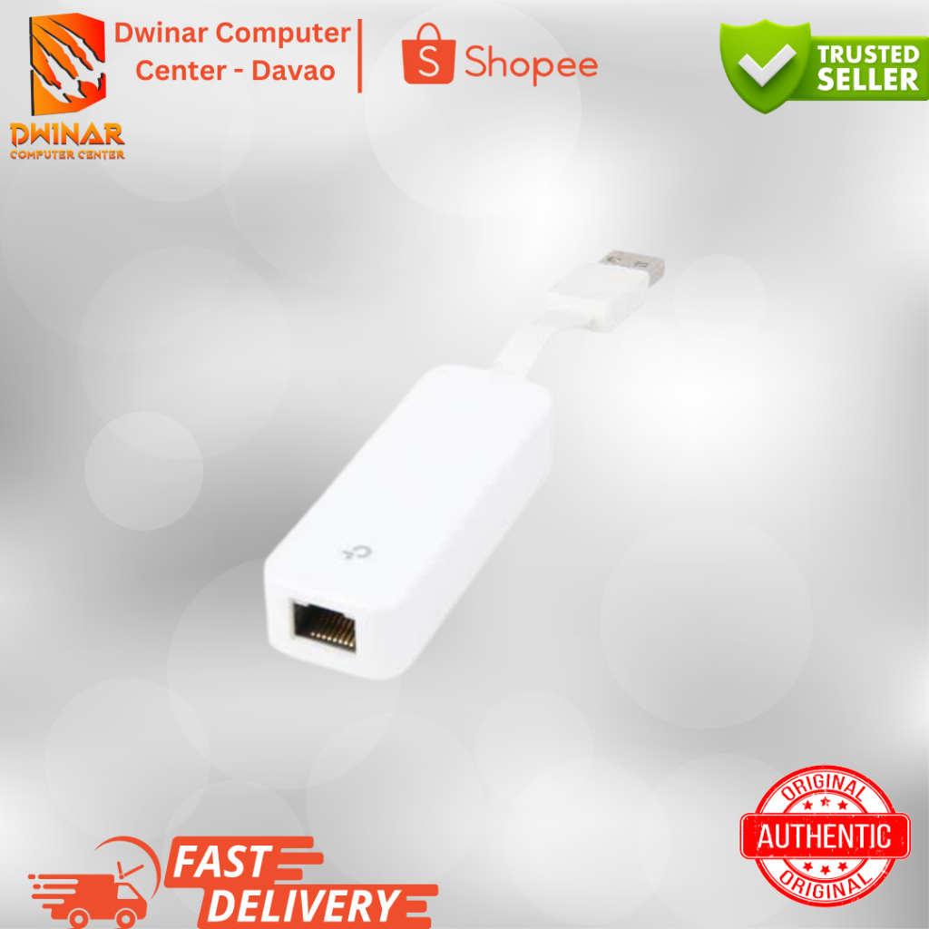 TPLINK UE300 | USB 3.0 to Gigabit Ethernet Network Adapter | Shopee ...
