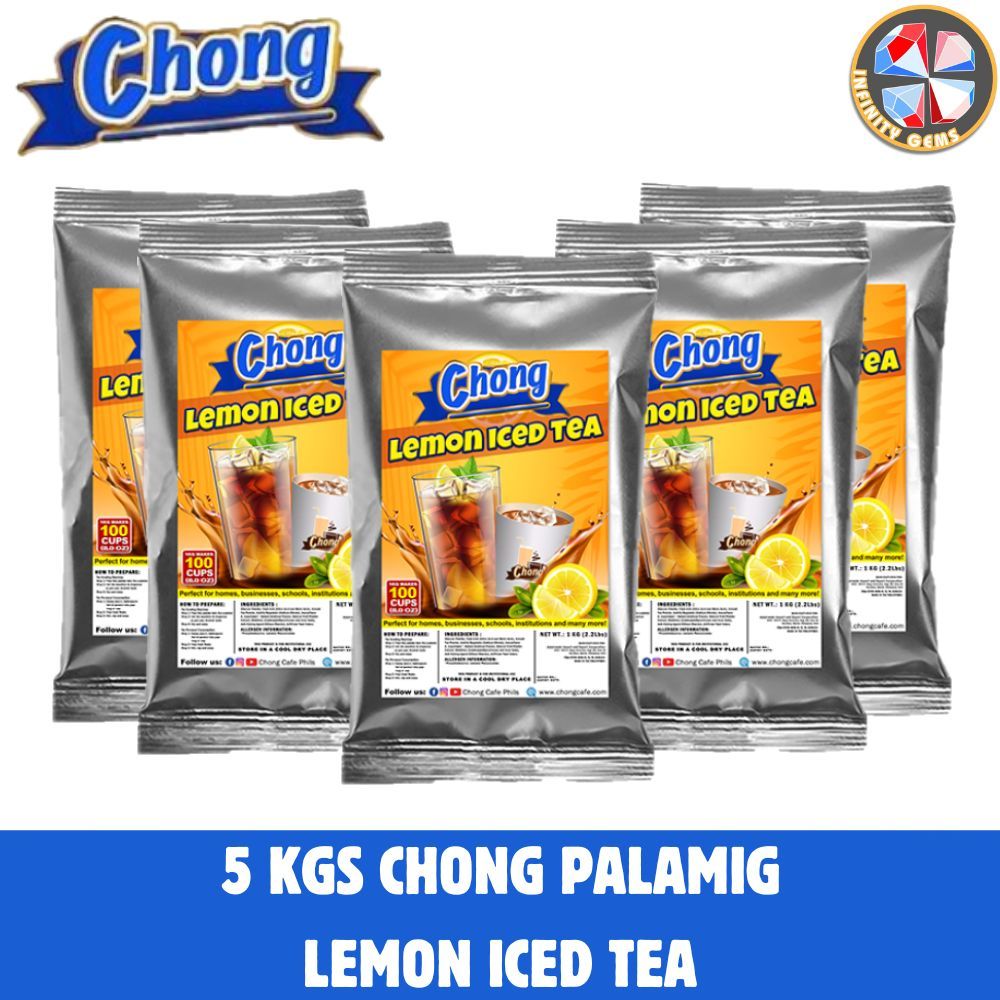 5 KGS CHONG PALAMIG LEMON ICED TEA PREMIXED POWDER | Shopee Philippines