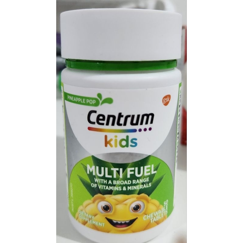 Centrum Kids Multi Fuel from Australia 4-8yrs old (expiry Aug 2024 ...