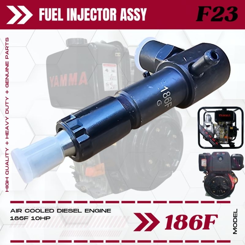Fuel Injector Assy 186F, 10HP Air Cooled Diesel Engine | Shopee Philippines