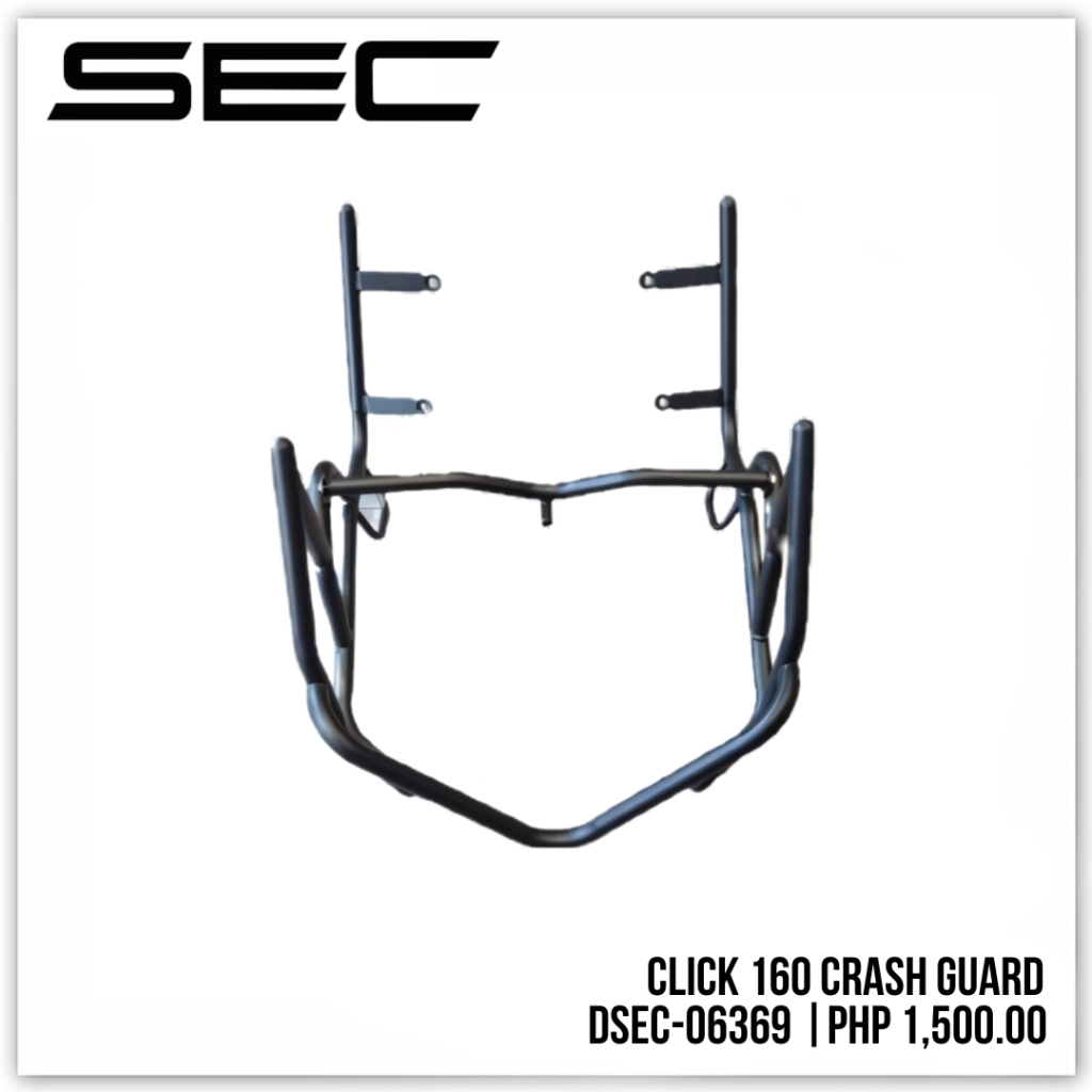 Sec Crash Guard for Motorcycle Click 160 (DSEC-06369) | Shopee Philippines