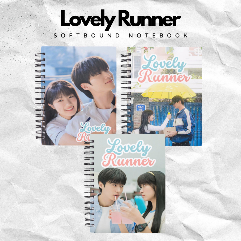LOVELY RUNNER INSPIRED NOTEBOOK FREE PVC RANDOM PHOTOCARD | Shopee ...