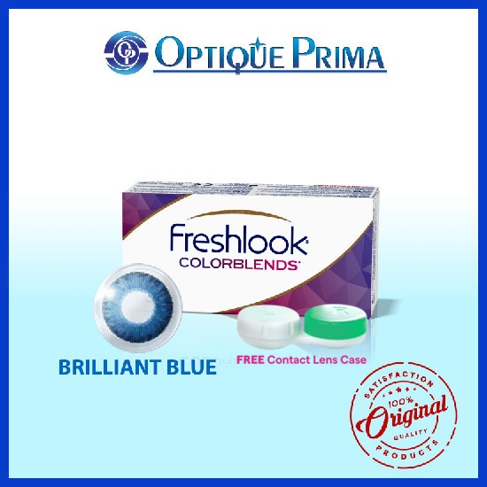 Freshlook COLORBLENDS / Brilliant Blue / Monthly Disposable Contact ...