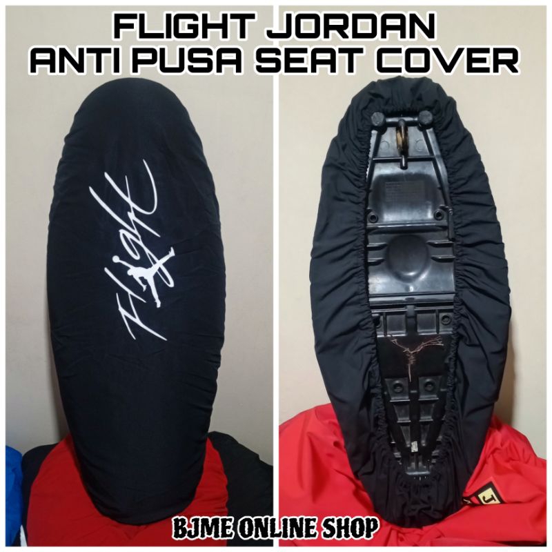 ANTI PUSA ( JORDAN FLIGHT BIG LOGO ) SEAT COVER ANTI PUSA WATER PROOF 2 ...