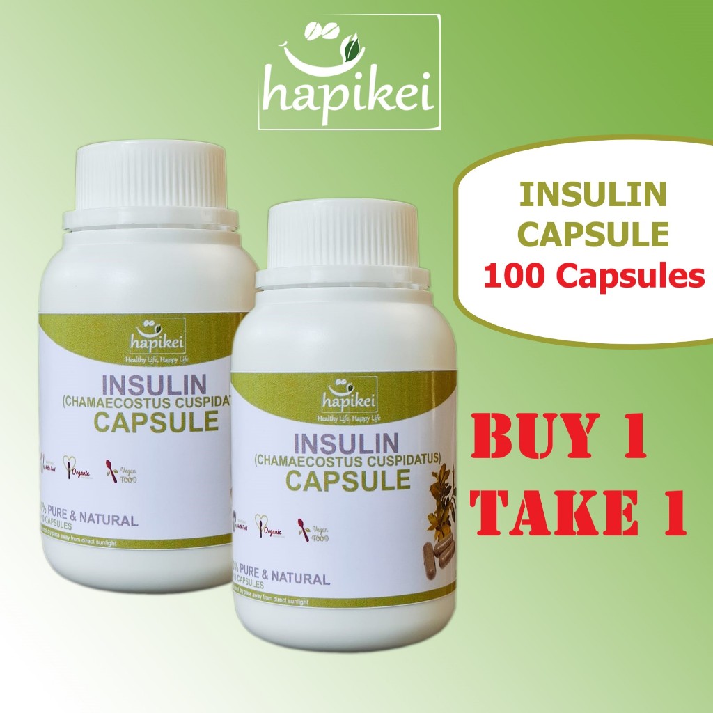 Buy 1 Take 1 Insulin Organic Capsule 100's | Shopee Philippines