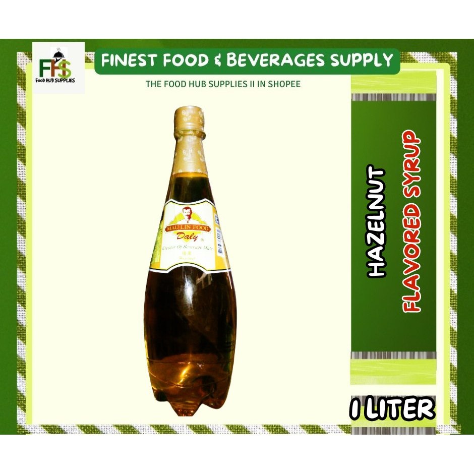 Maulin Syrup 1L - Hazelnut | Shopee Philippines