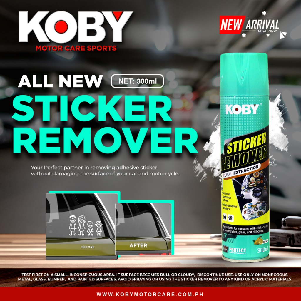 99PRO MOTOR KOBY Sticker Remover 450ml | Shopee Philippines