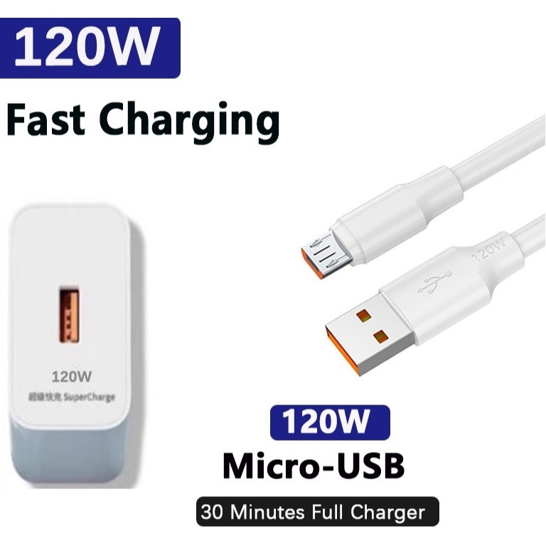 IMAX Type C / micro charger fast charging 120W 6A Super Fast charger ...