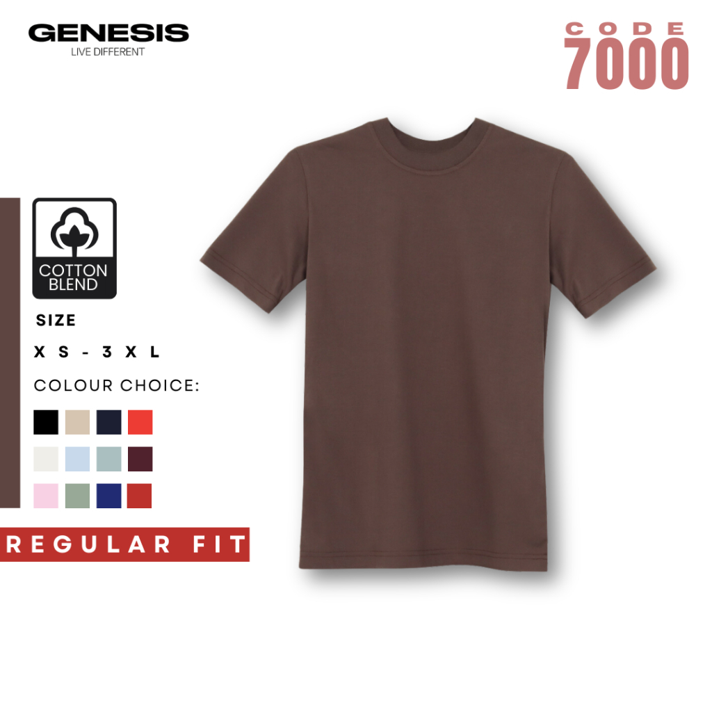 Genesis Clothing Co- (CHARCOAL GRAY) #7000 UNISEX HEAVY POLY COTTON ...