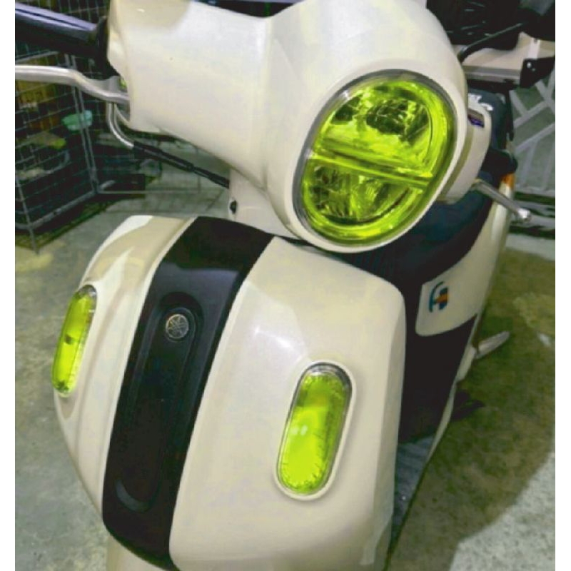 YAMAHA FAZZIO 125 SET TINT HEADLIGHT,SIGNAL LIGHT AND GAUGE PROTECTOR ...