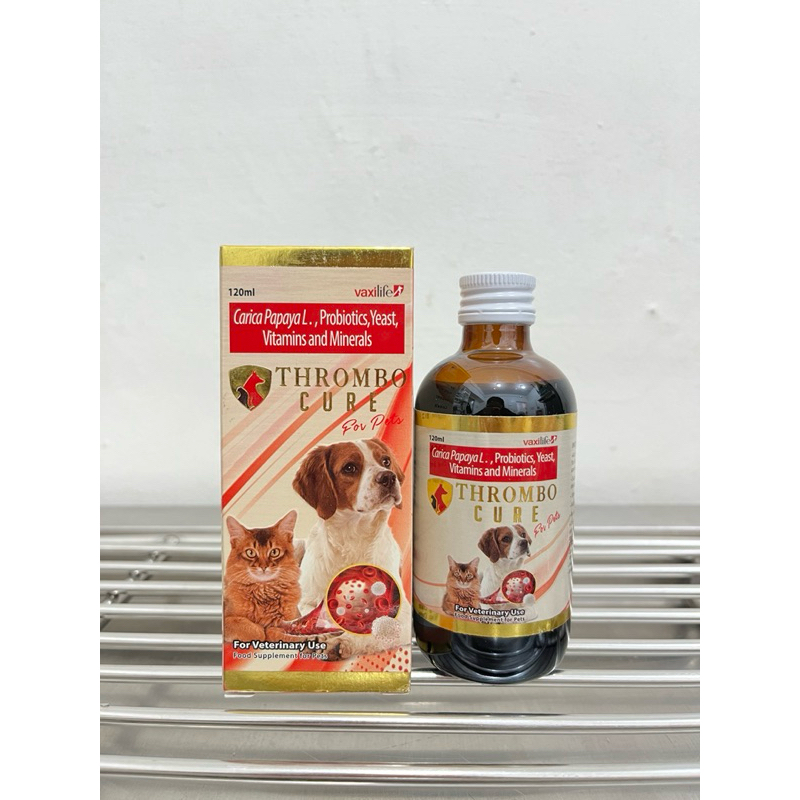 Thrombo Cure for Dogs and Cats 120ml | Shopee Philippines