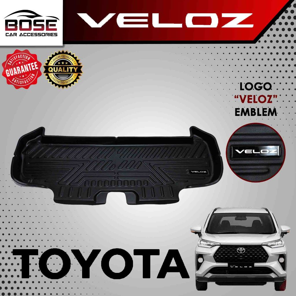 Car Trunk Tray for Toyota Veloz 2022 - Onwards / 2023 2024 2025 Model ...