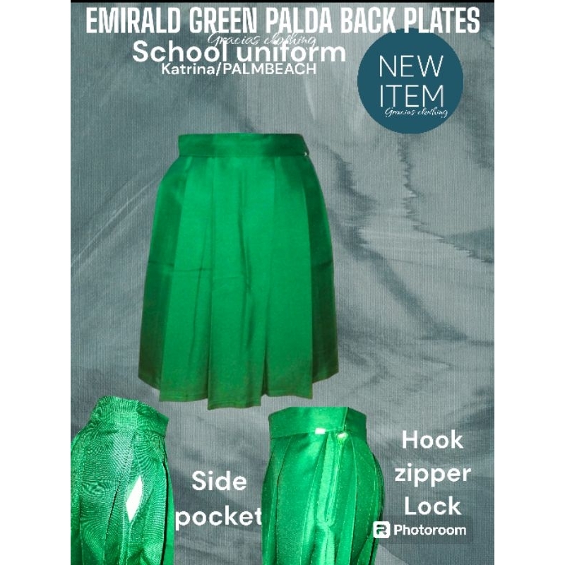EMIRALD GREEN PALDA SCHOOL UNIFORM/ BACK PALDA /ROUND PALDA SCHOOL ...