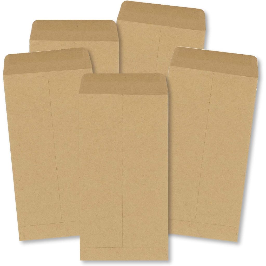 PAYSLIP Coin Cash Money Brown Envelope 4 x 7.5" | Shopee Philippines