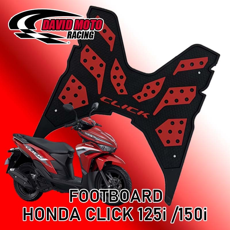 RUBBER MATTING WITH BOLT FOR HONDA CLICK 125 I 150 I V1 CLICK 125 V3 I ...