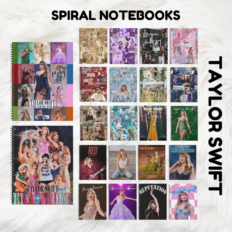 Taylor Swift Eras Notebook | Shopee Philippines