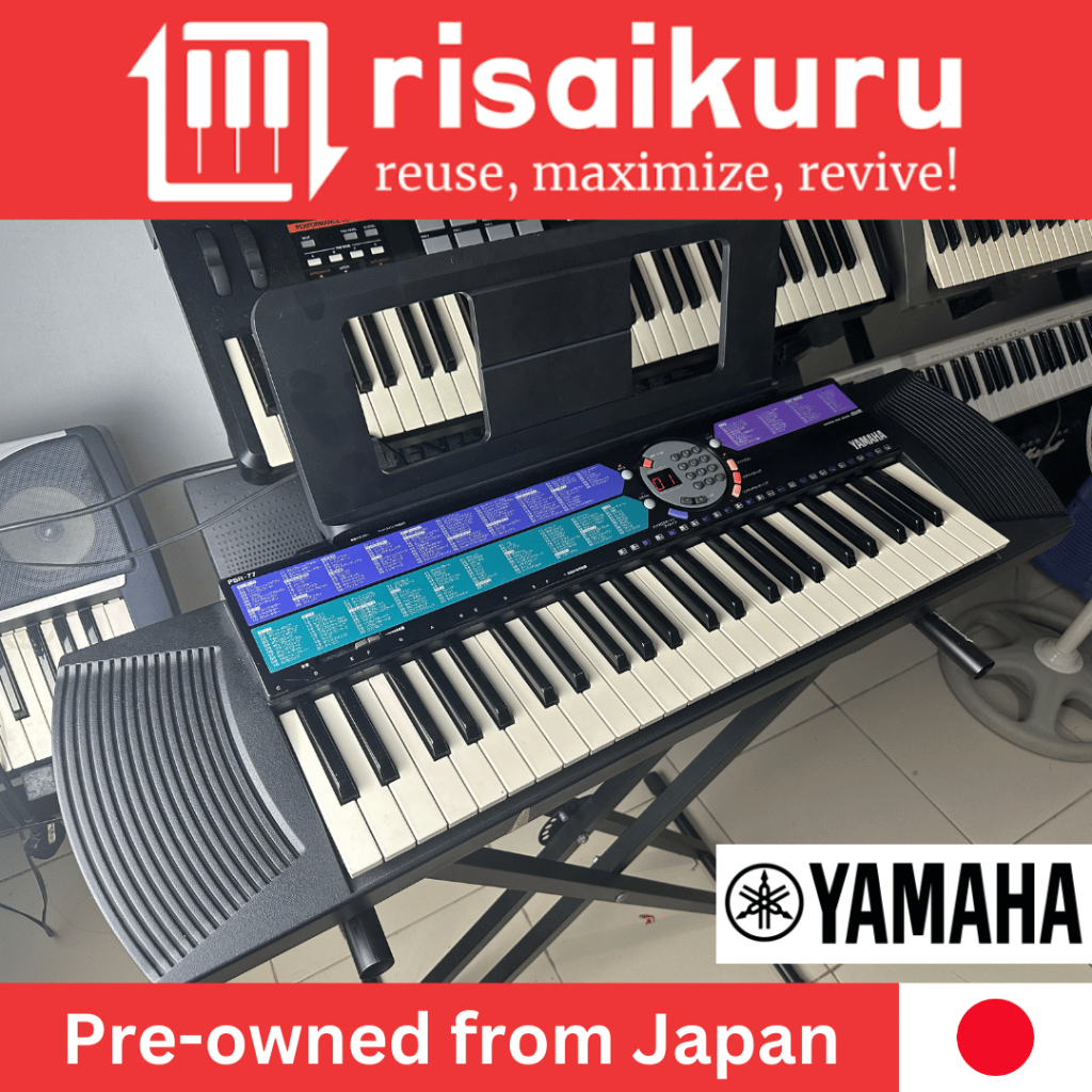 Yamaha Portatone PSR-75 Portable Piano Keyboard Organ 49 Keys for Kids ...