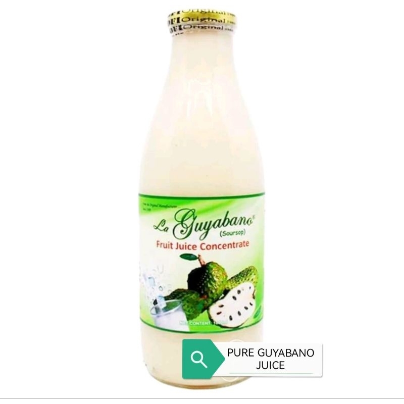 LA GUYABANO PURE CONCENTRATED JUICE 500ML | Shopee Philippines