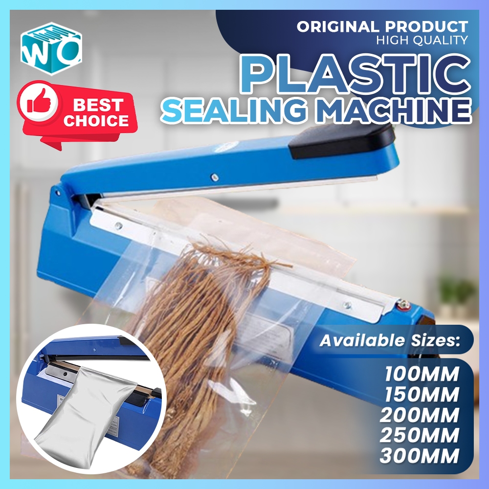 Impulse Plastic Sealer Machine Plastic Sealing Machine (100mm | 150mm ...
