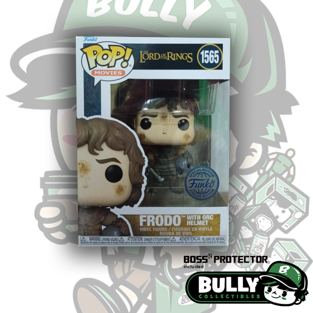 Funko POP! Movies: The Lord of the Rings - Frodo with Orc Helmet (FSE ...