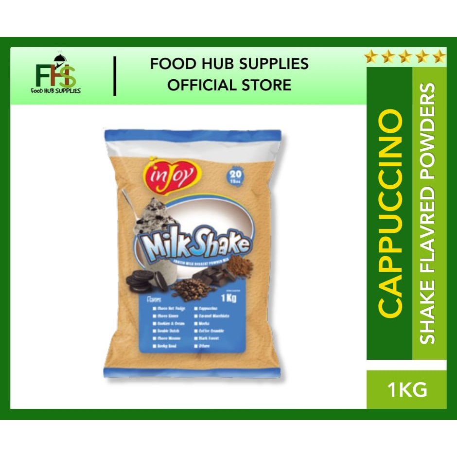 Injoy Milkshake Powder 1KG - Cappucino | Shopee Philippines