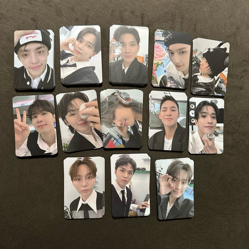 SEVENTEEN - BEST ALBUM MUSICKOREA FANSIGN PHOTOCARDS (WITH AND WITHOUT ...
