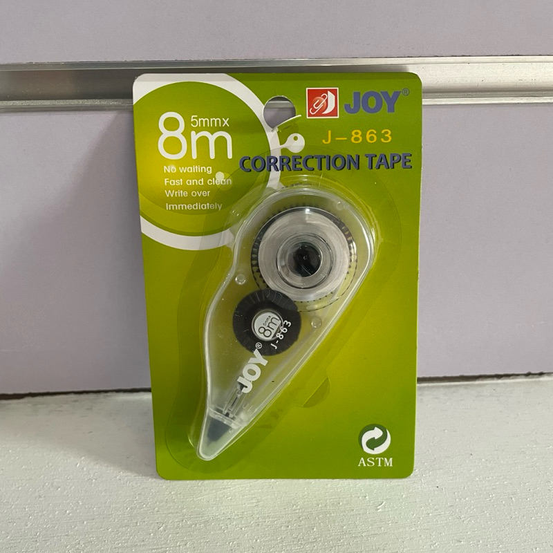 Joy Correction Tape 8m J-863 | Shopee Philippines