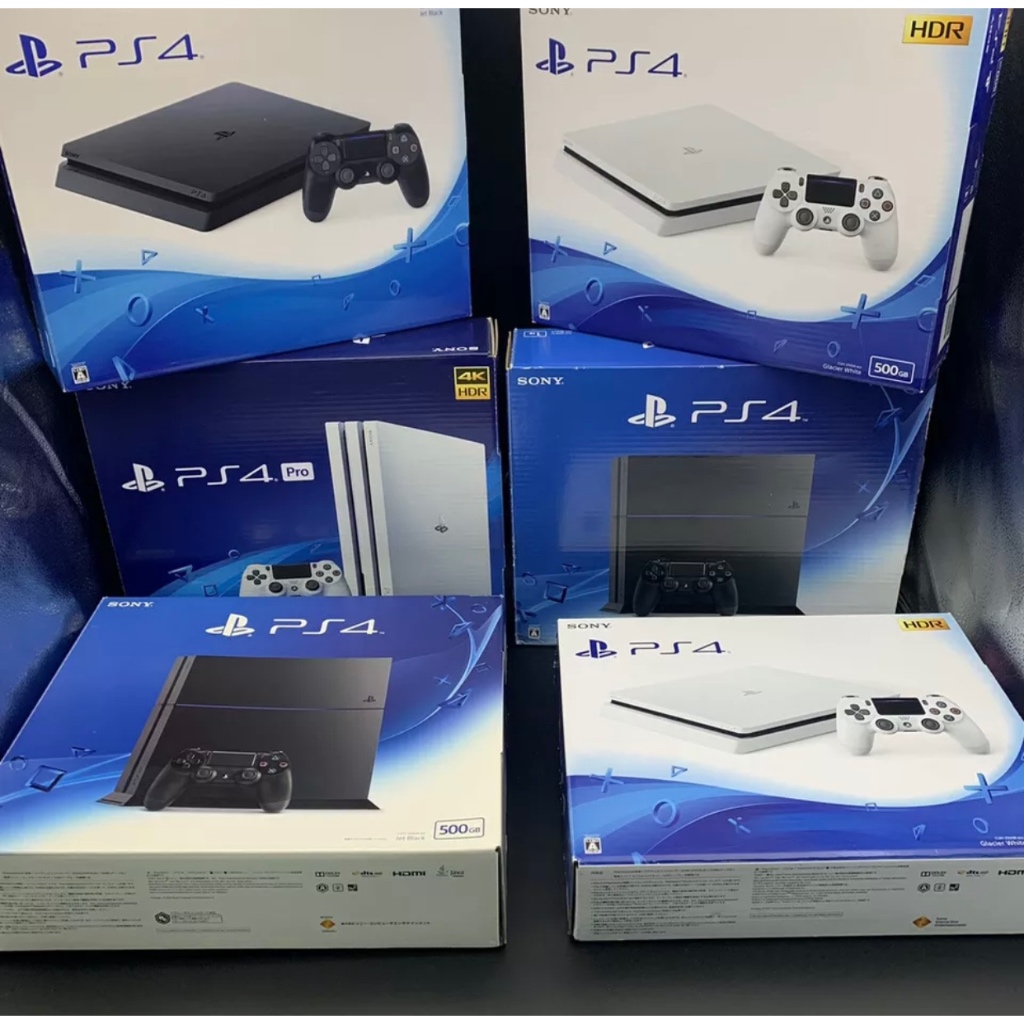 PS4 PlayStation 4 Sony Original Slim Pro 500GB, 1TB, 2TB Available ...