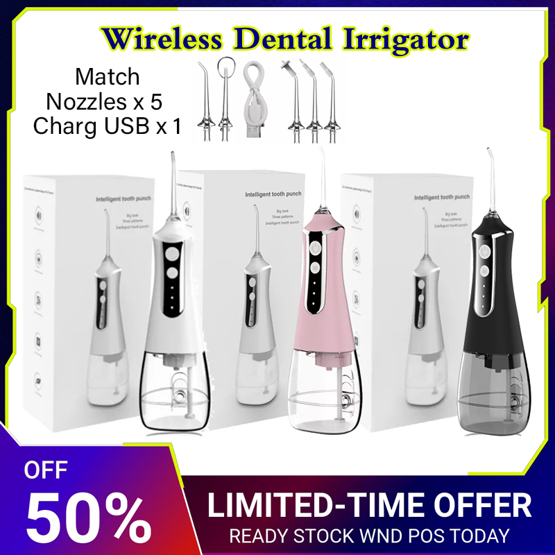 Imported Flosser Braces Socket Oral Rinser Portable Electric Wireless ...