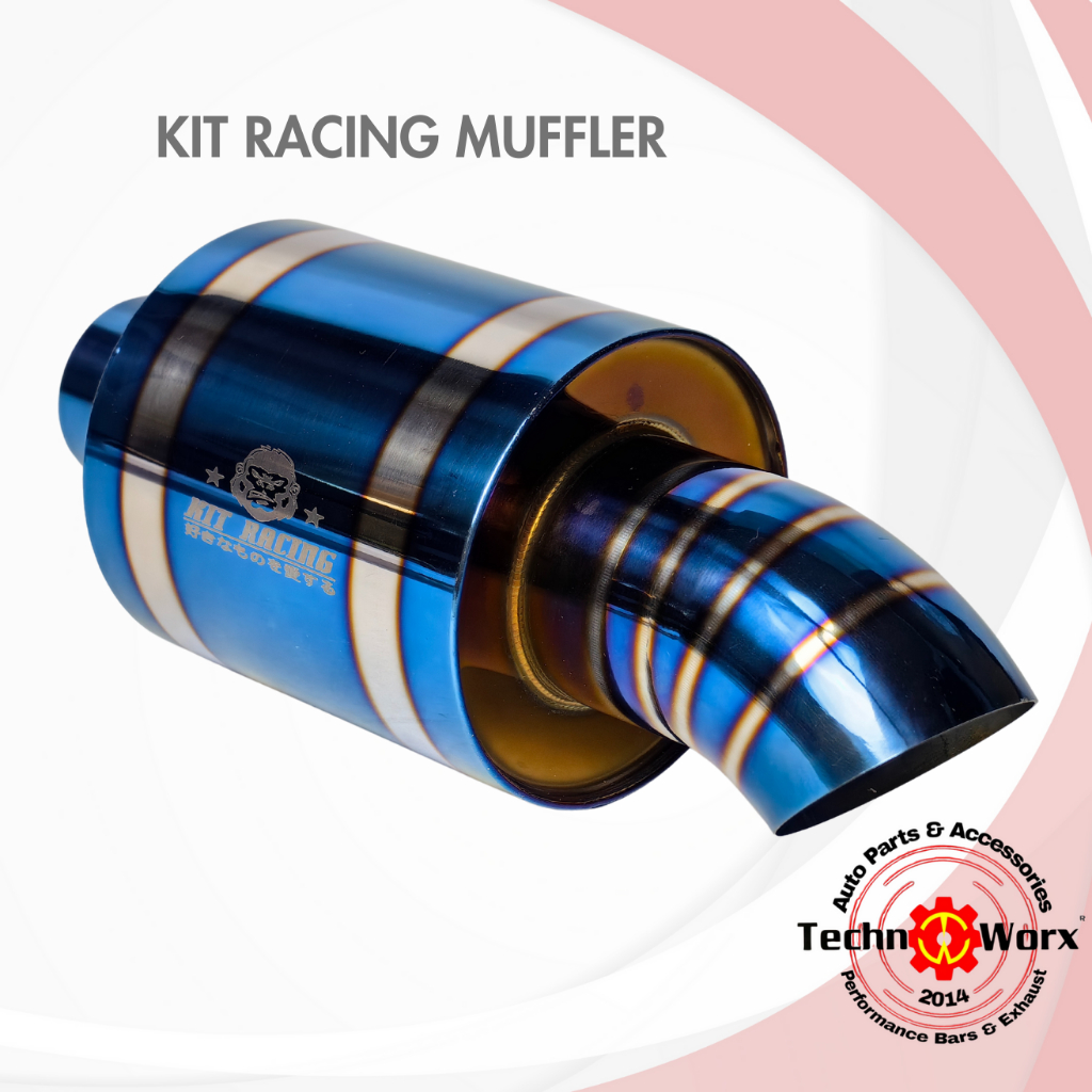 KIT Racing Muffler High Quality Titanium Spiral universal Thailand ...