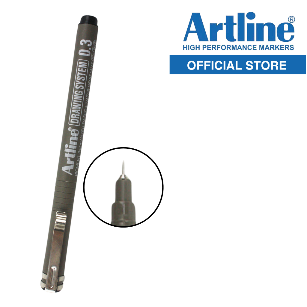 ARTLINE Drawing Pen 0.3mm (EK233) | Shopee Philippines