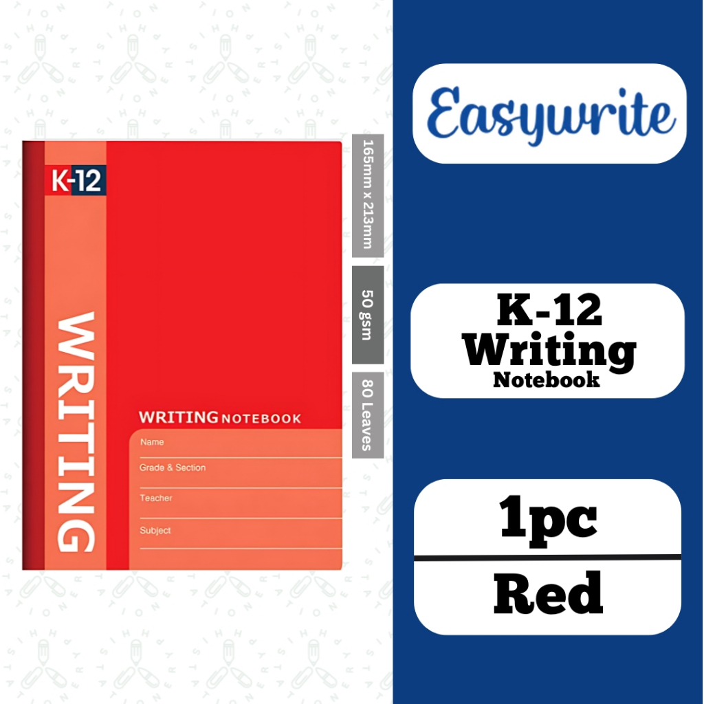 ADVANCE K-12 Writing Notebook - 1pc | Shopee Philippines