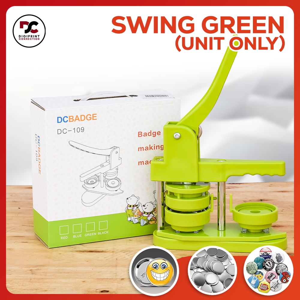 Button Pin Maker 58mm SLIDING TYPE | Manual Badge Making Machine DIY ...
