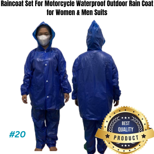 HONDA XR150L Raincoat Set For Motorcycle Waterproof Outdoor Rain Coat ...