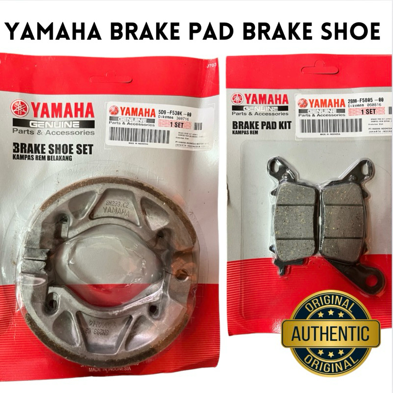 Brake Pad & Shoe for MIO. Aerox V1,V2 / Mio Gear / MIO Gravis / MIO Sou ...