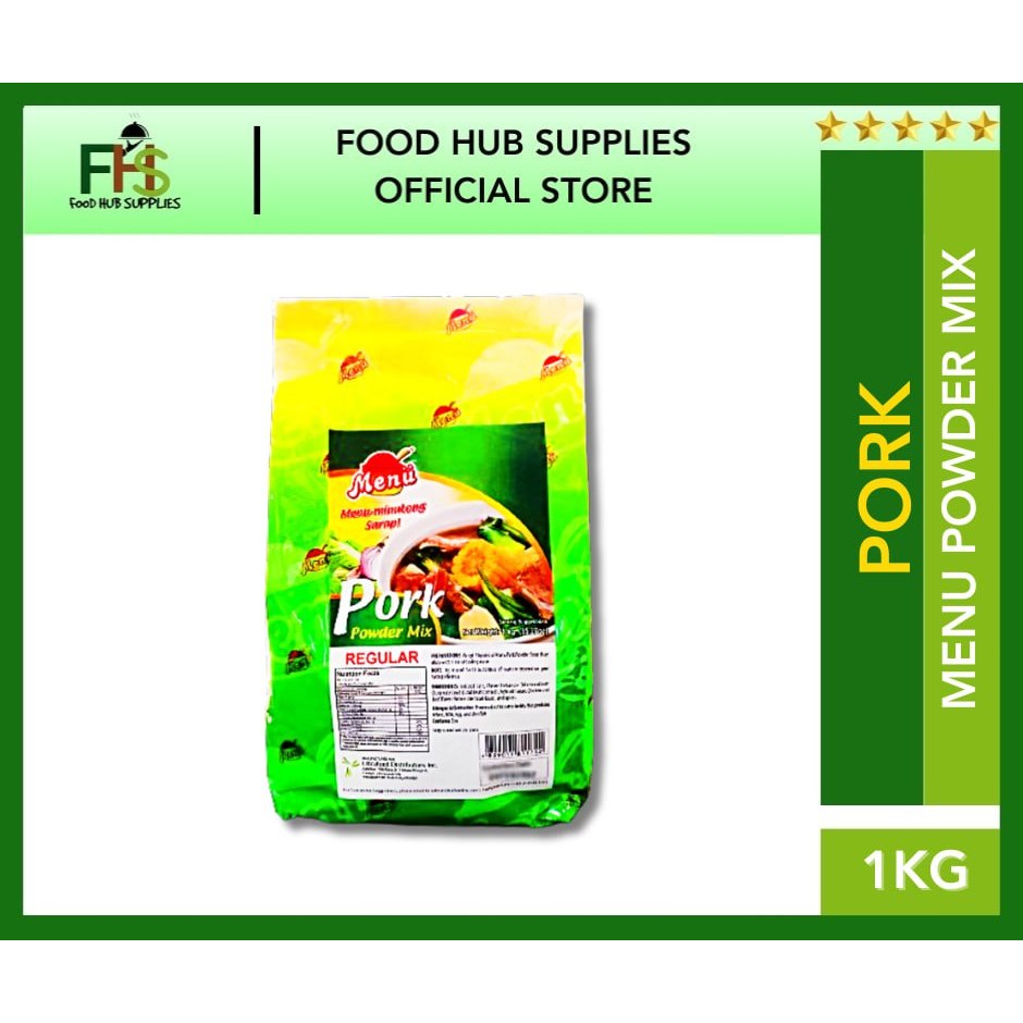 Menu Pork Powder Mix 1KG | Shopee Philippines